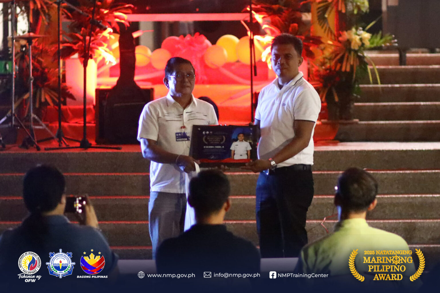 Chief Engineer Salvador Calipes Esquibel, Jr of Tunga, Leyte awarded ...